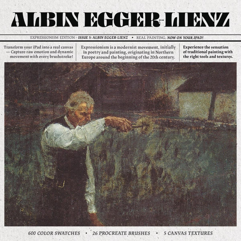 Albin Egger-Lienz Procreate Kit by Digi Life