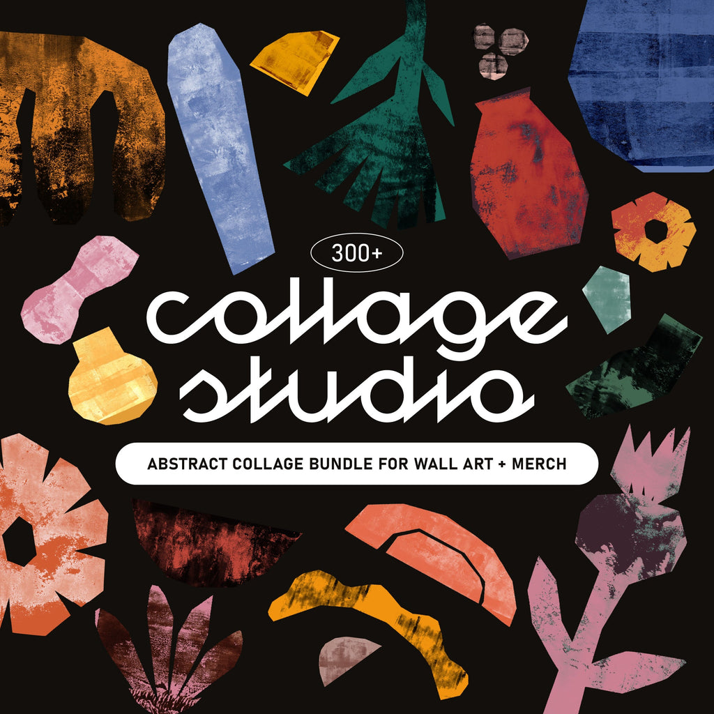 Art Collage Bundle 300+ by angelainthefields