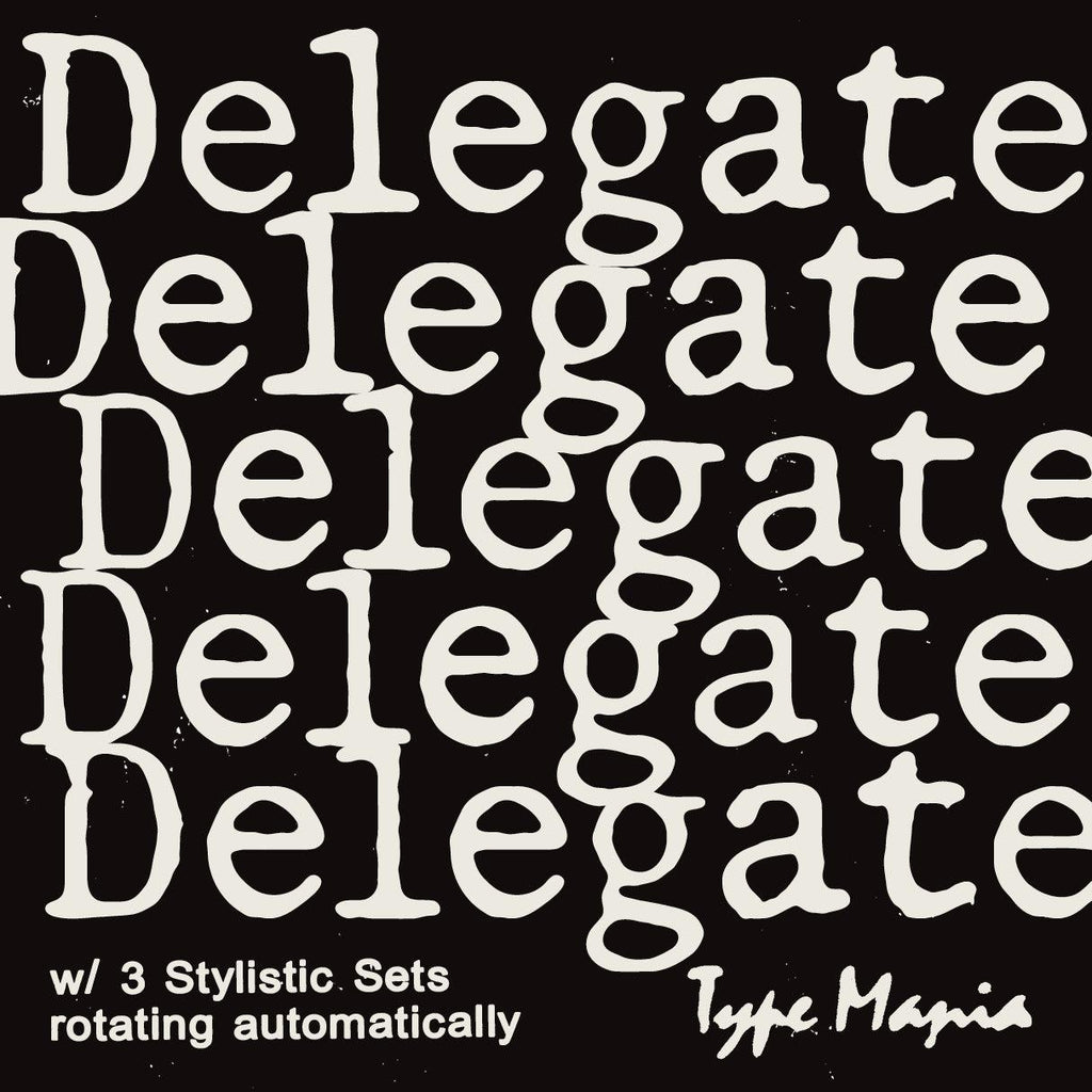 Delegate TM by Type Mania