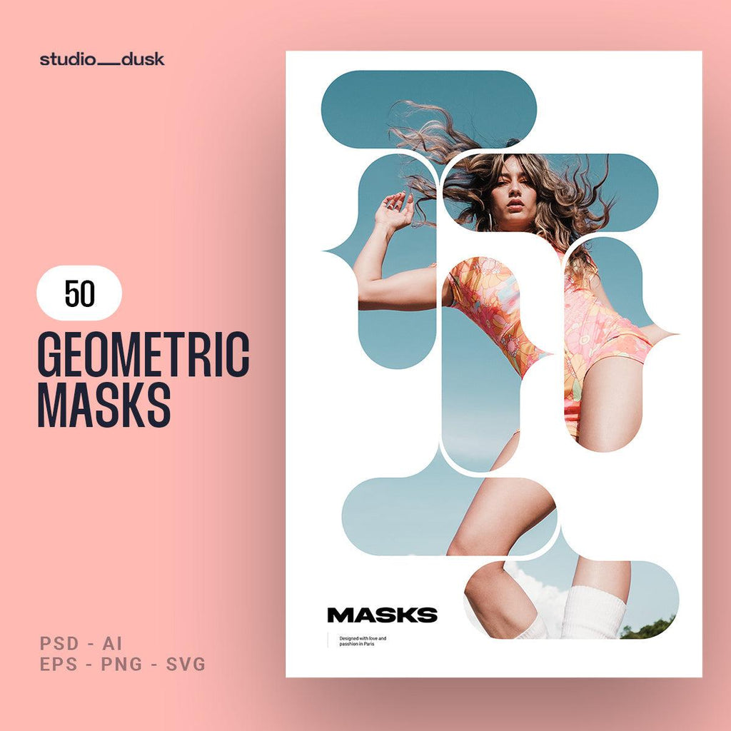 Geometric Masks by Studio Dusk