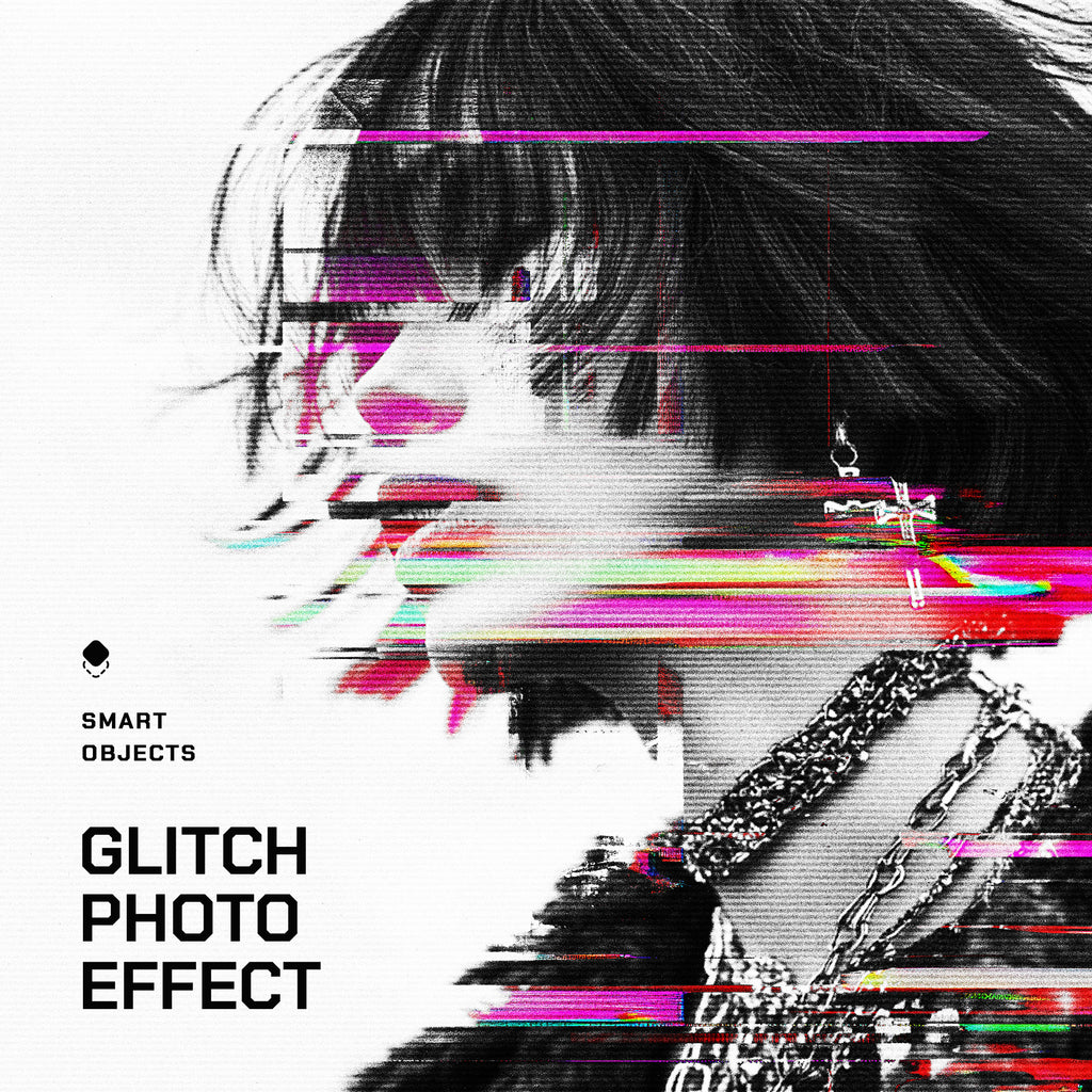 Glitch Template Effect by Pixelbuddha