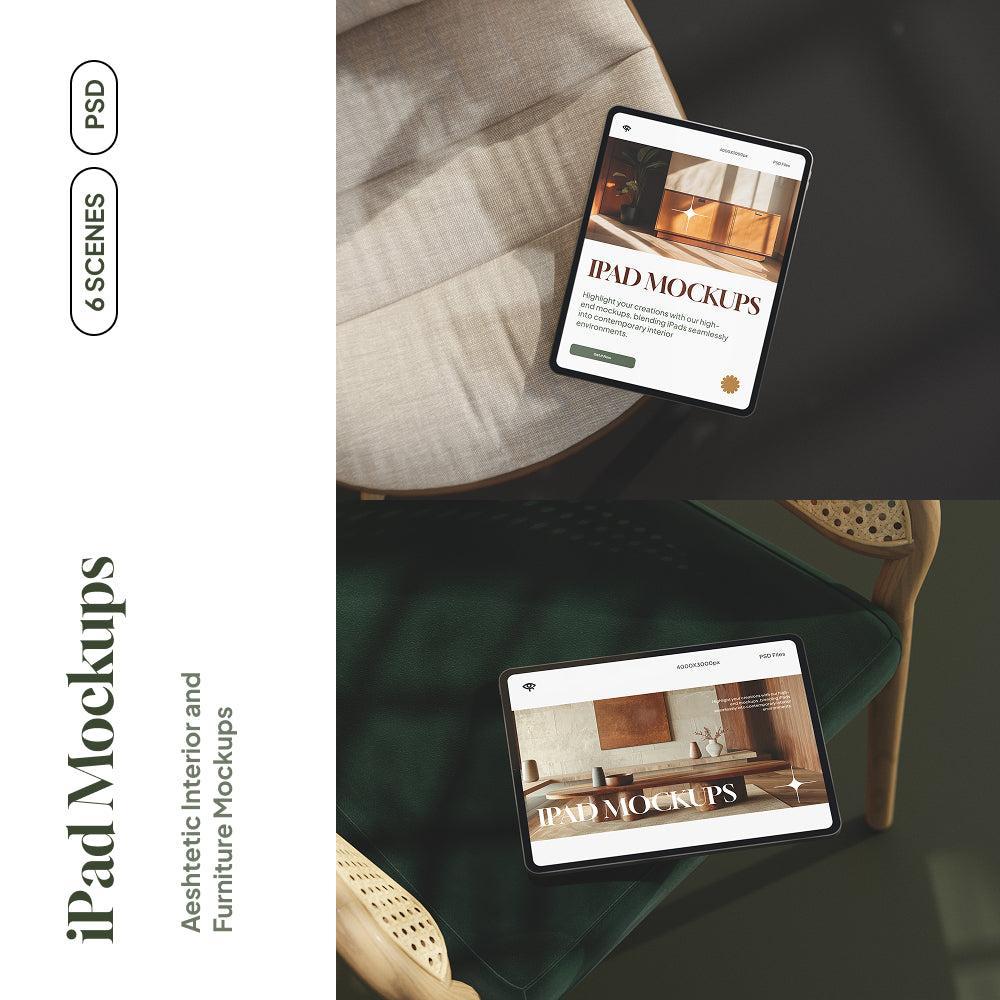 Interior iPad Mockups by Afterimagine