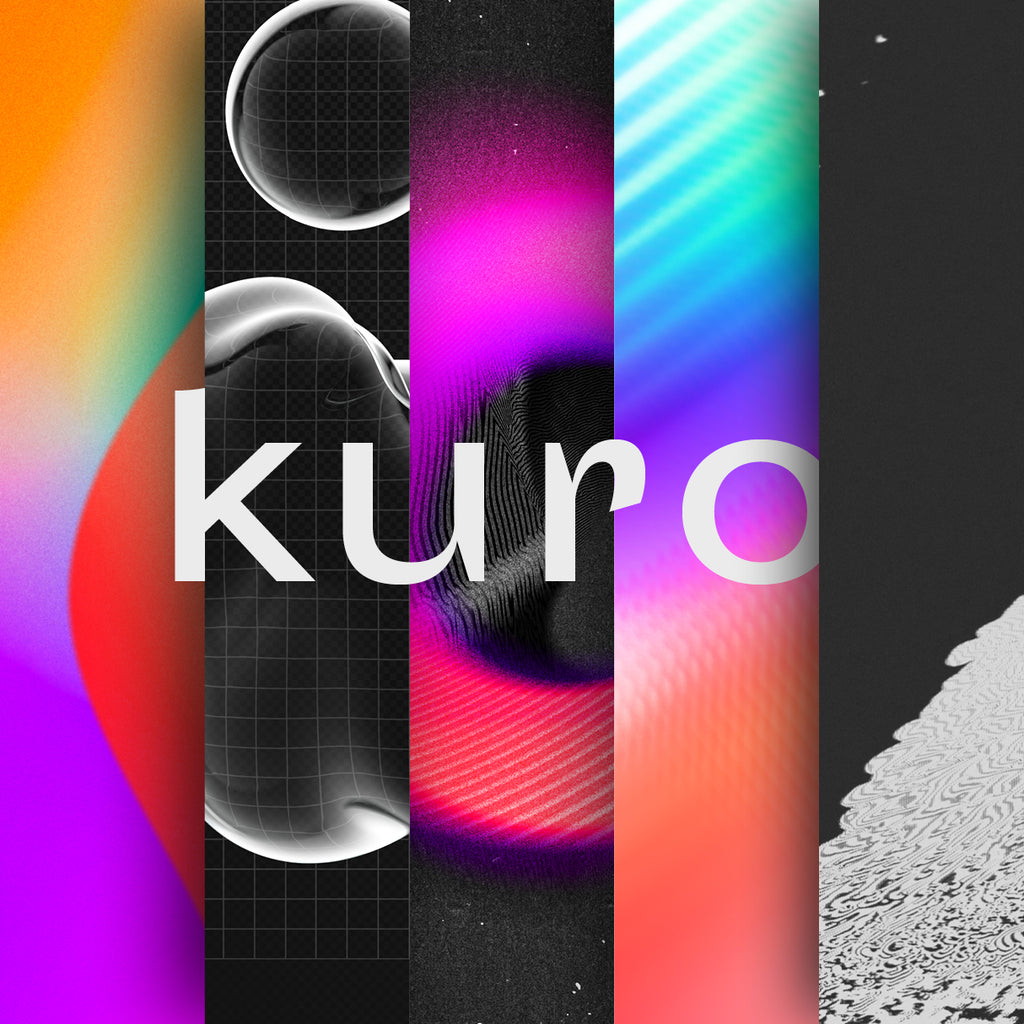 Kuro - Effects, Fonts, Textures, Graphics & Mockups