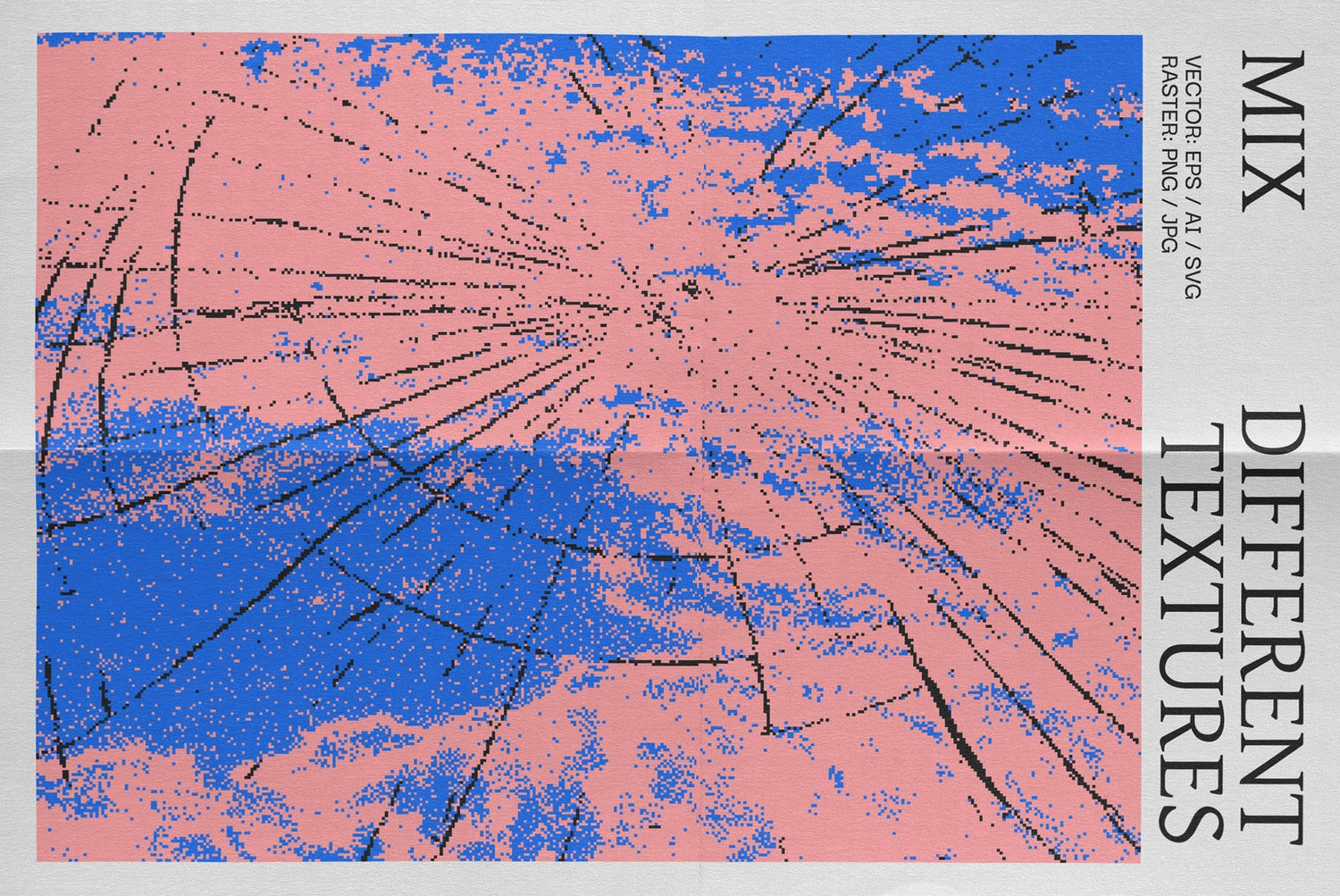 100 Bitmap Vector Textures by Vanzyst