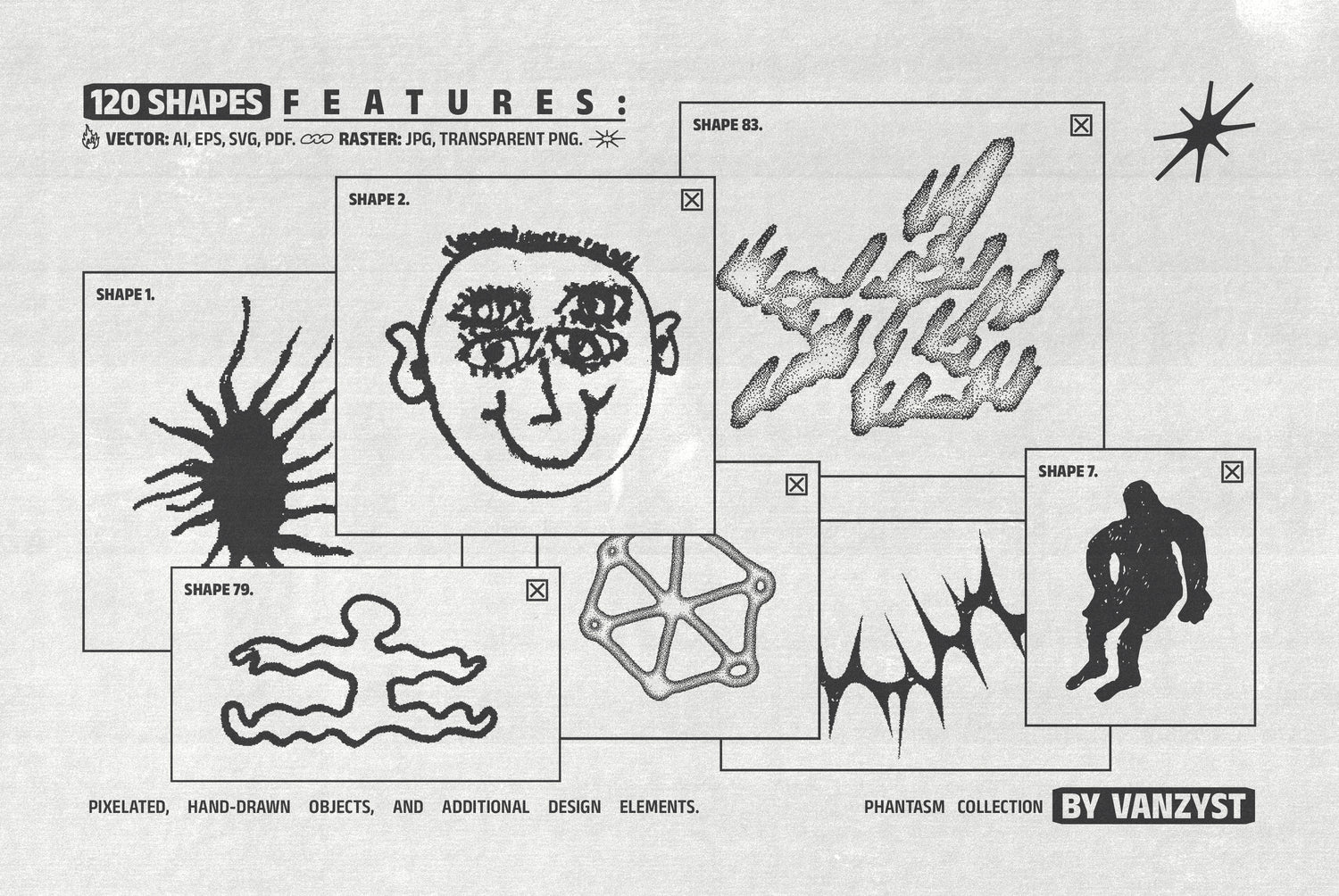 120 Phantasm Graphic Pack by Vanzyst