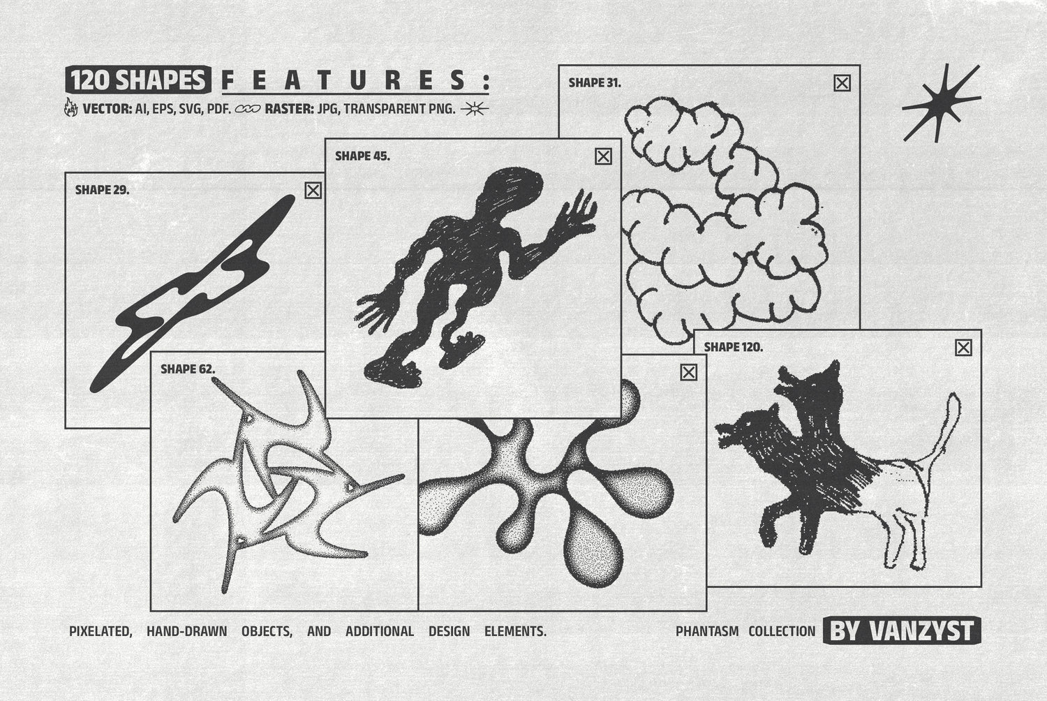 120 Phantasm Graphic Pack by Vanzyst