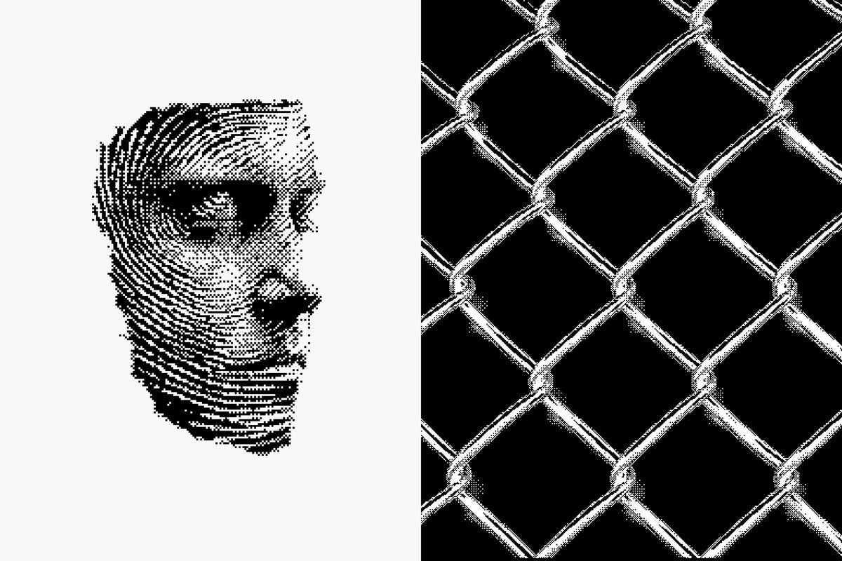 144 Dithering Bitmap Vector Shapes Collection by Pixelbuddha