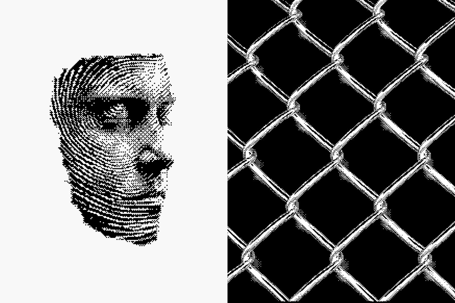 144 Dithering Bitmap Vector Shapes Collection by Pixelbuddha