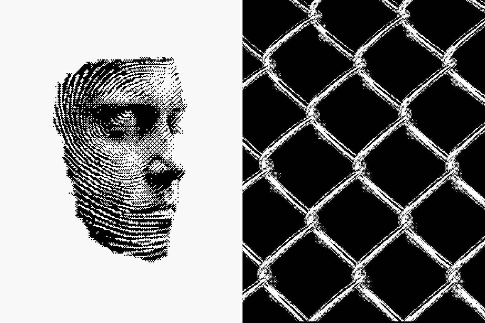 144 Dithering Bitmap Vector Shapes Collection by Pixelbuddha