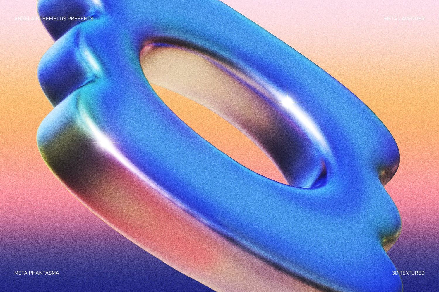 3D META LAVENDER Objects by angelainthefields