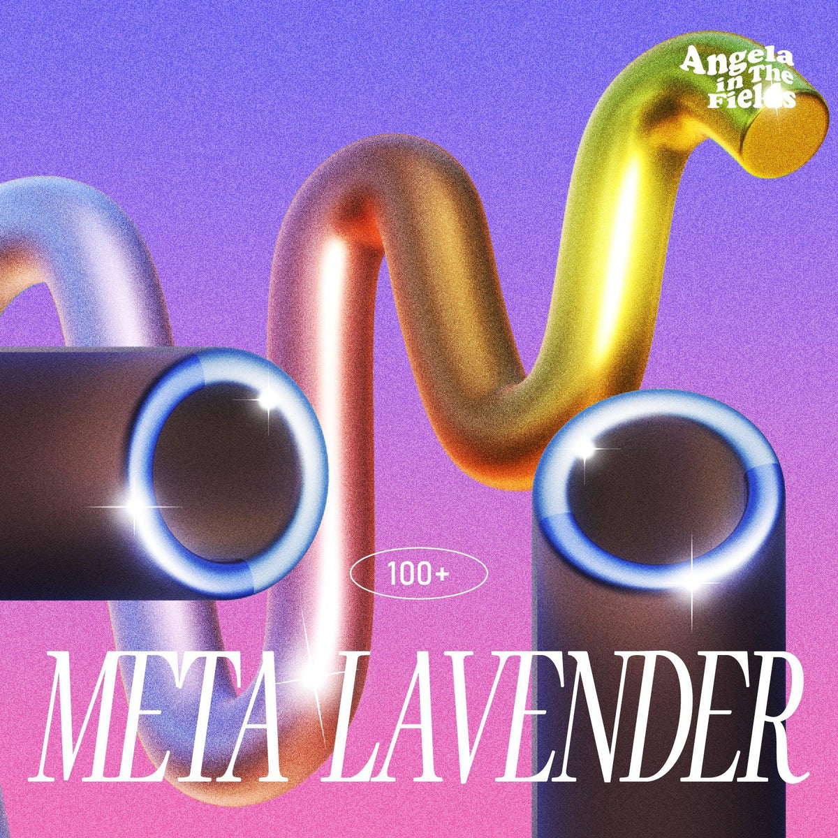 3D META LAVENDER Objects by angelainthefields