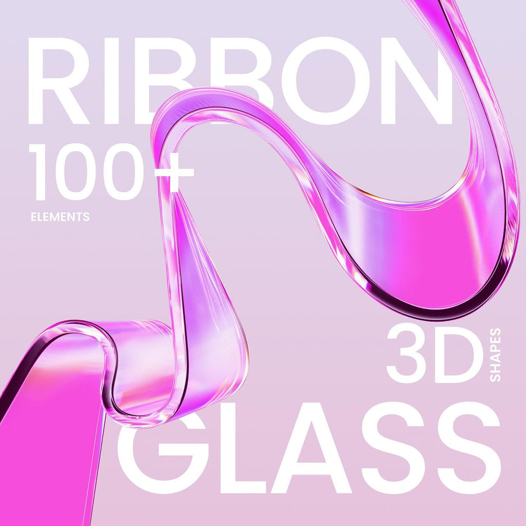 3D Ribbon Glass Collection by Designessense