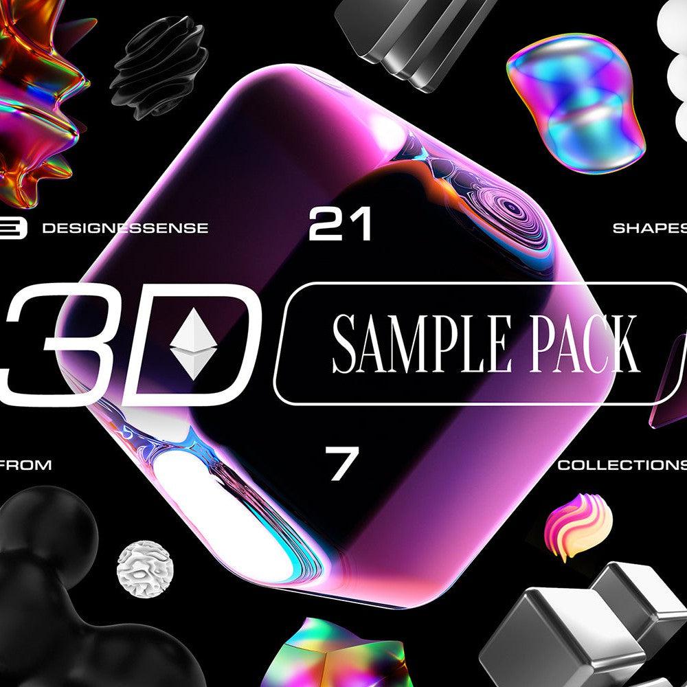 3D SAMPLE PACK by Designessense