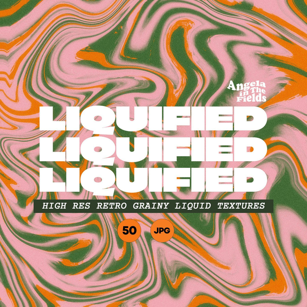 50 Liquid Retro Textures by angelainthefields