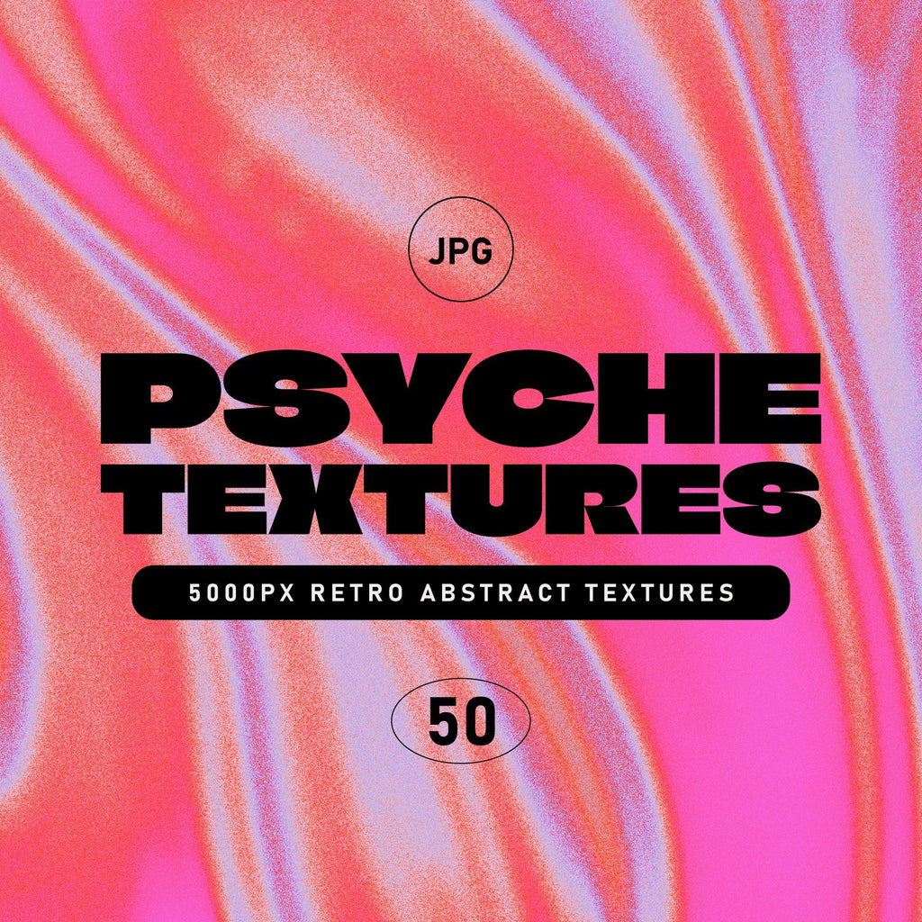 50 Psychedelic Textures Set by angelainthefields