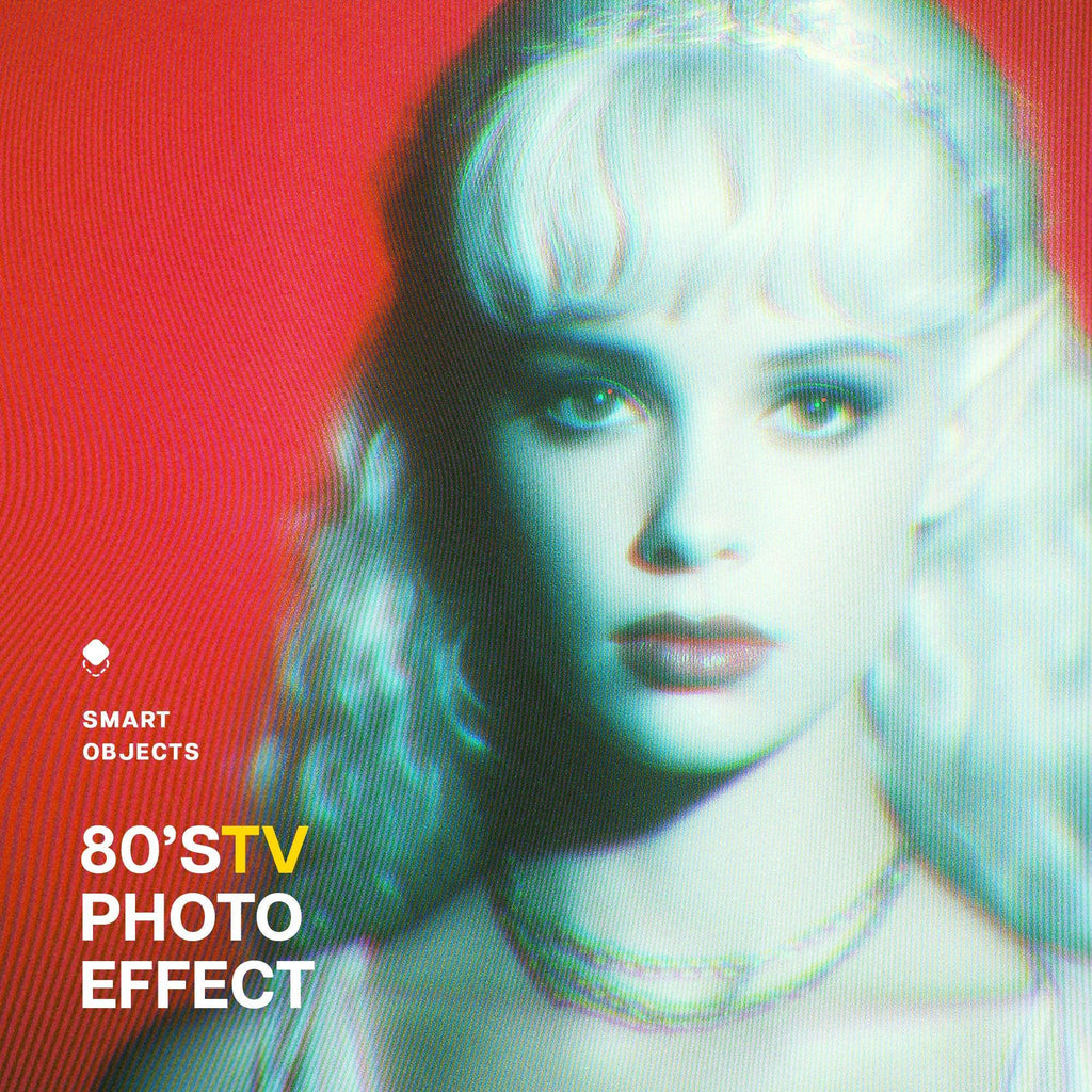 80s Tv Photo Effect by Pixelbuddha