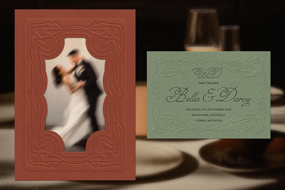 Art Nouveau Papers & Frames by Pixelbuddha