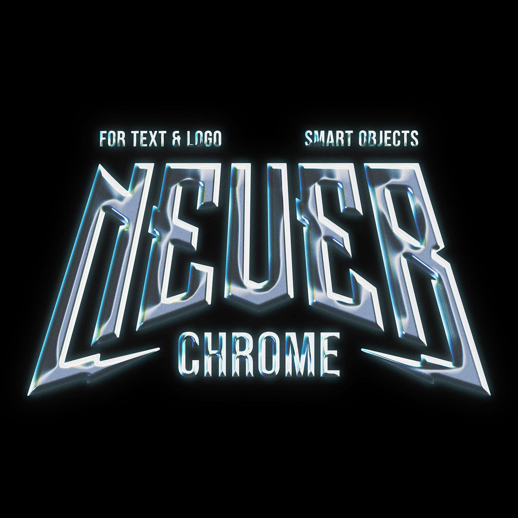 Chrome Text & Logo Effect by Pixelbuddha