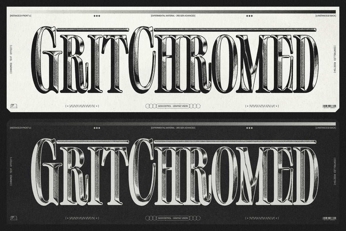 Chromy Text Effect by God Control