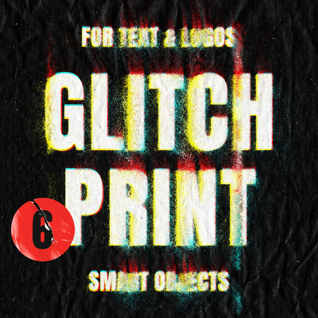 Glitch Distort Text & Logo Effect by Pixelbuddha