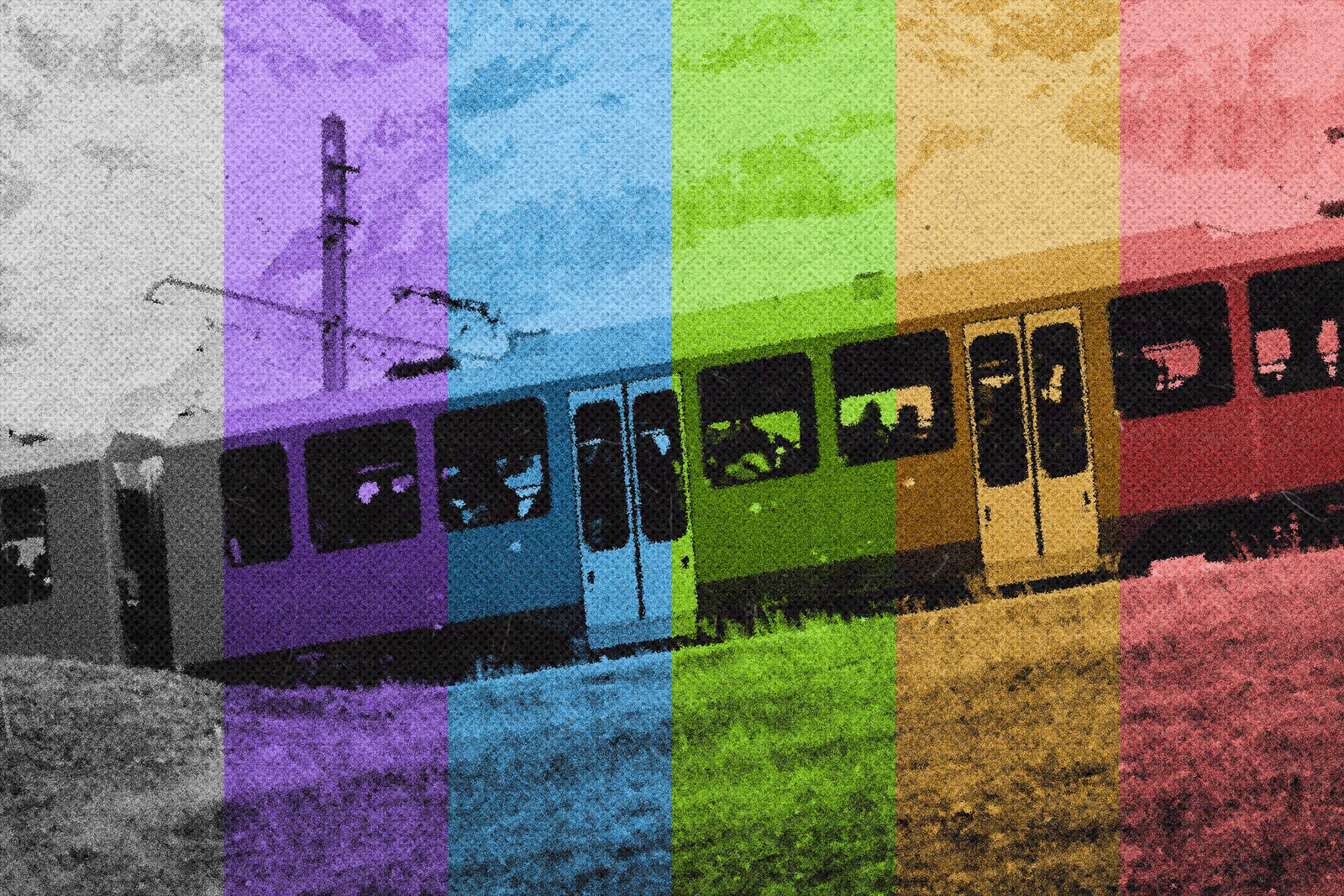 Grain Colored Printer Photo Effect by Pixelbuddha