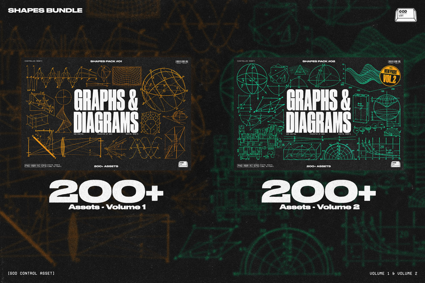 Graphs & Diagrams Bundle by God Control