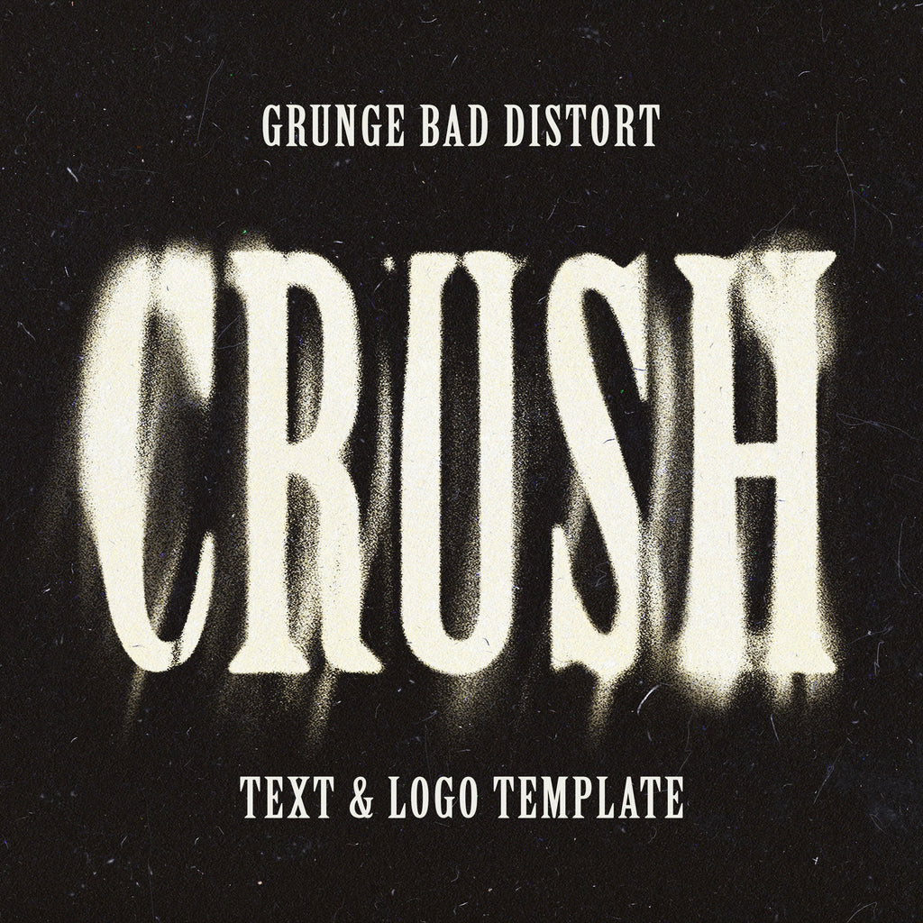 Grunge Bad Distortion Text Effect by Pixelbuddha