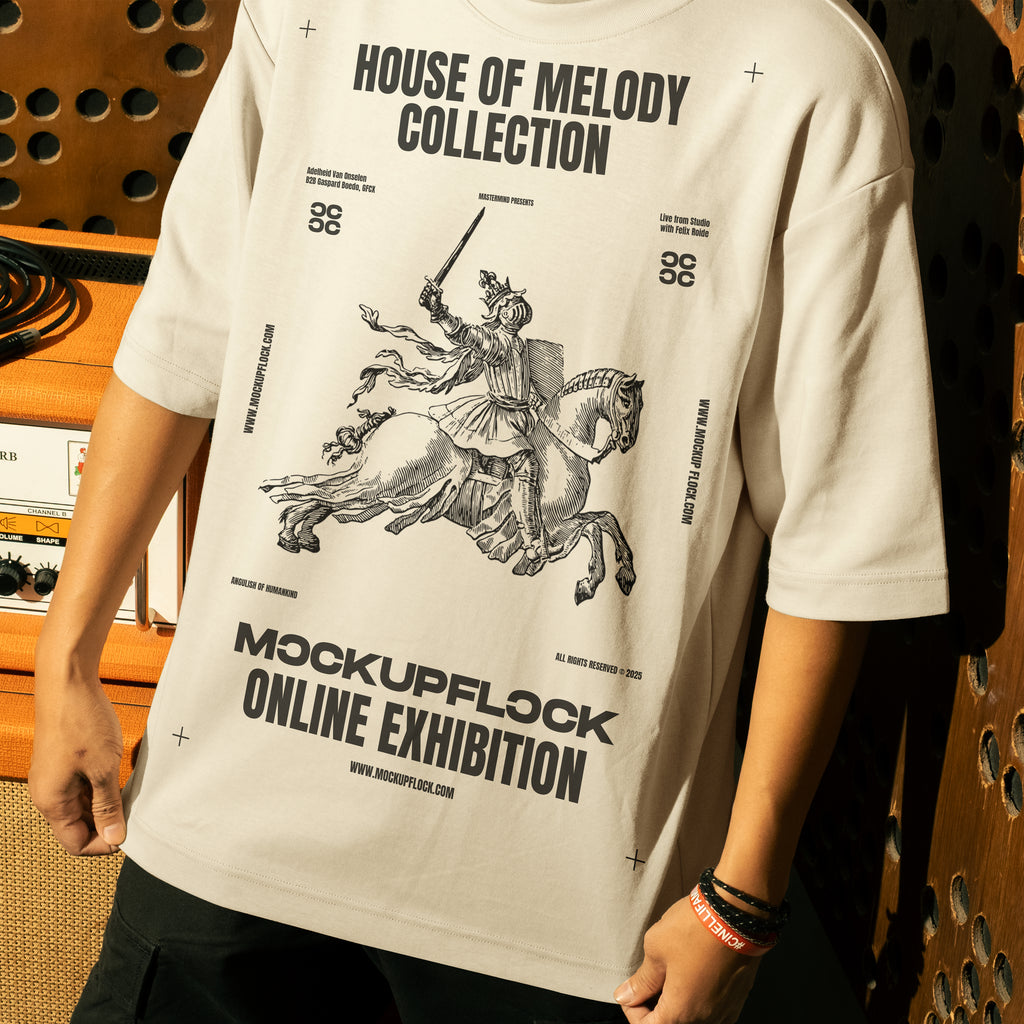 HOM T-shirt 02 Mockup by Mockup Flock