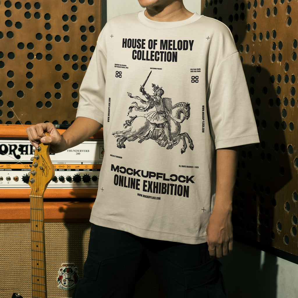 HOM T-shirt 05 Mockup by Mockup Flock