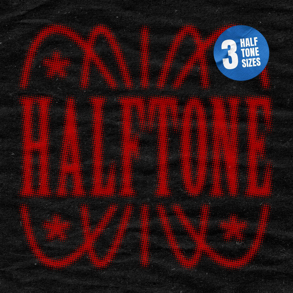 Halftone Paper Text Effect by Pixelbuddha