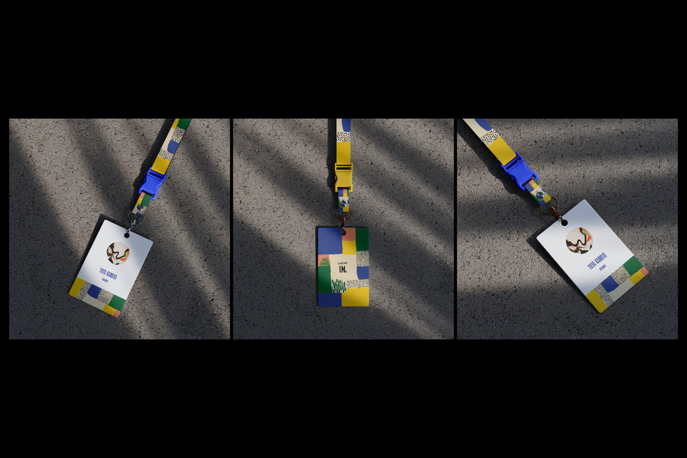 ID Card with Aesthetic Shadow Overlay Mockups by Afterimagine