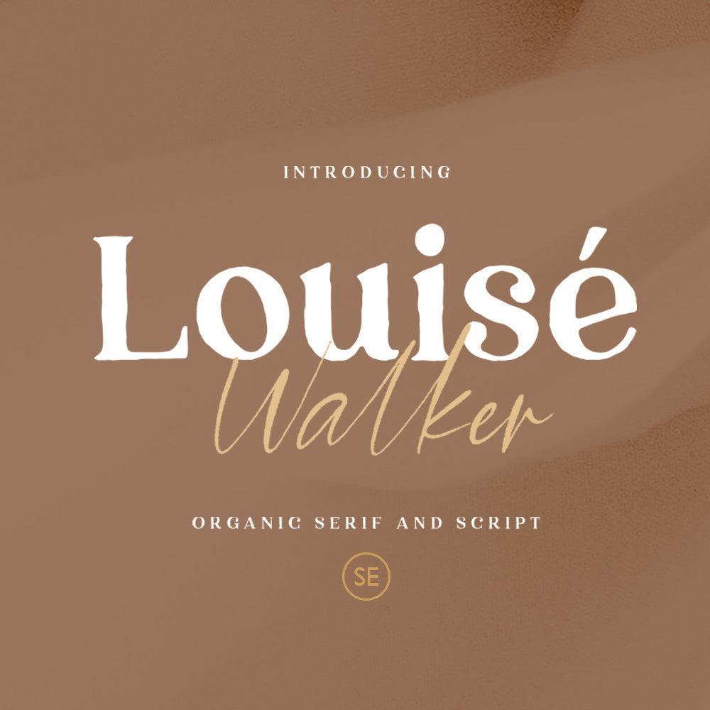 Louise Walker - FONT DUO by Sarid Ezra
