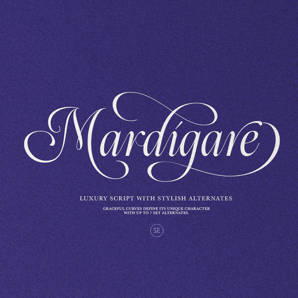 Mardigare - Luxury Script by Sarid Ezra