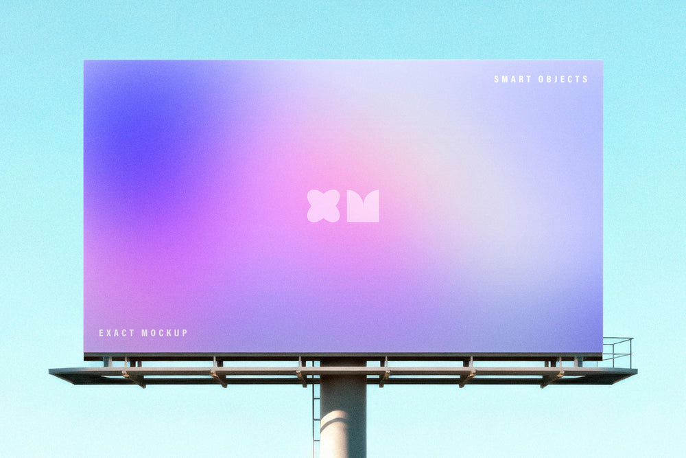 Minimalist Billboard Mockup by Pixelbuddha