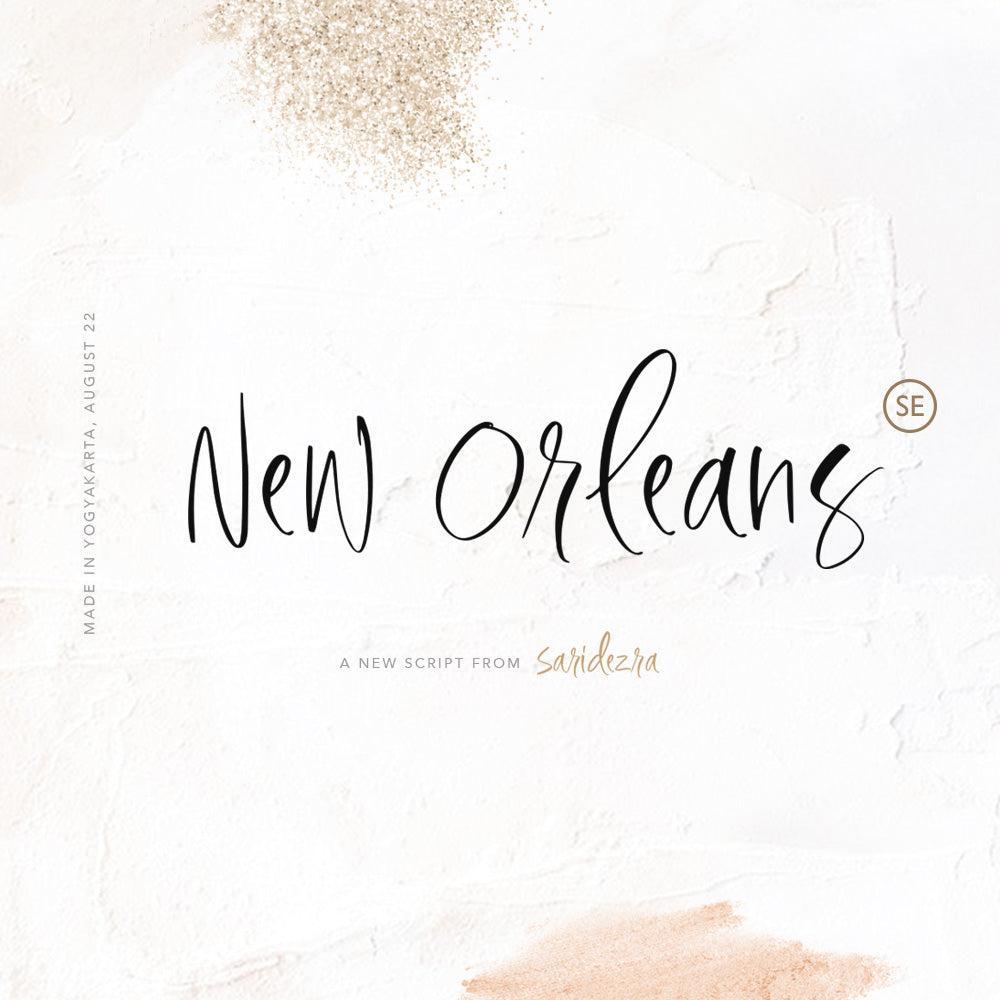 New Orleans - Stylish Script by Sarid Ezra