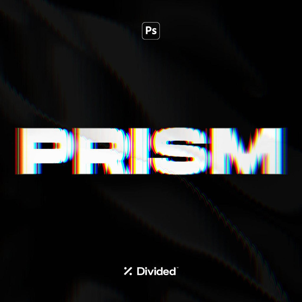 Prism Text Distortion Effect by Divided.co