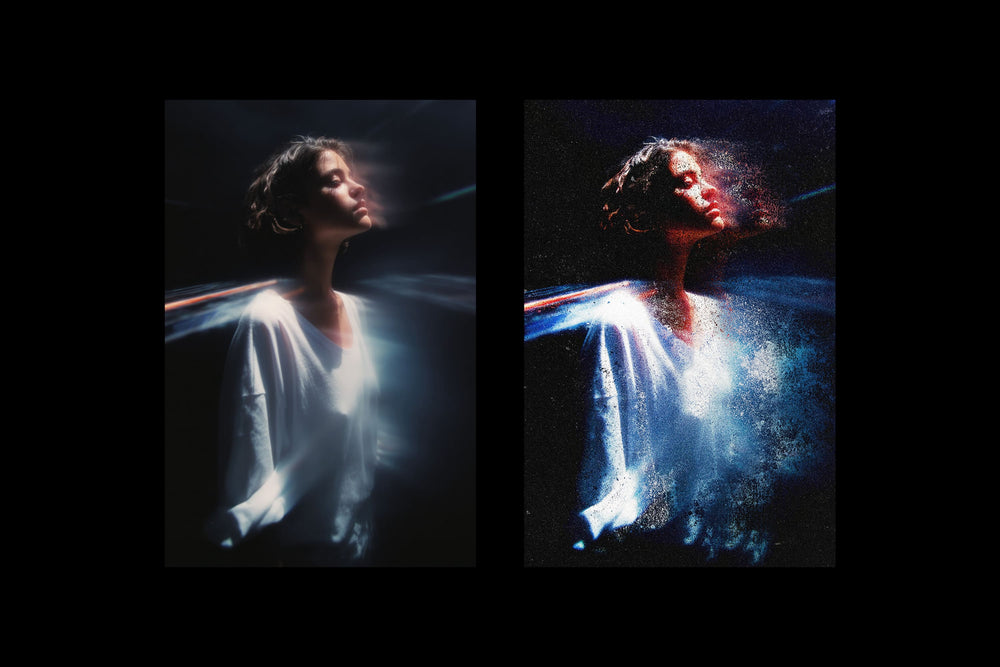 Bad Distorted Print Effect by Pixelbuddha