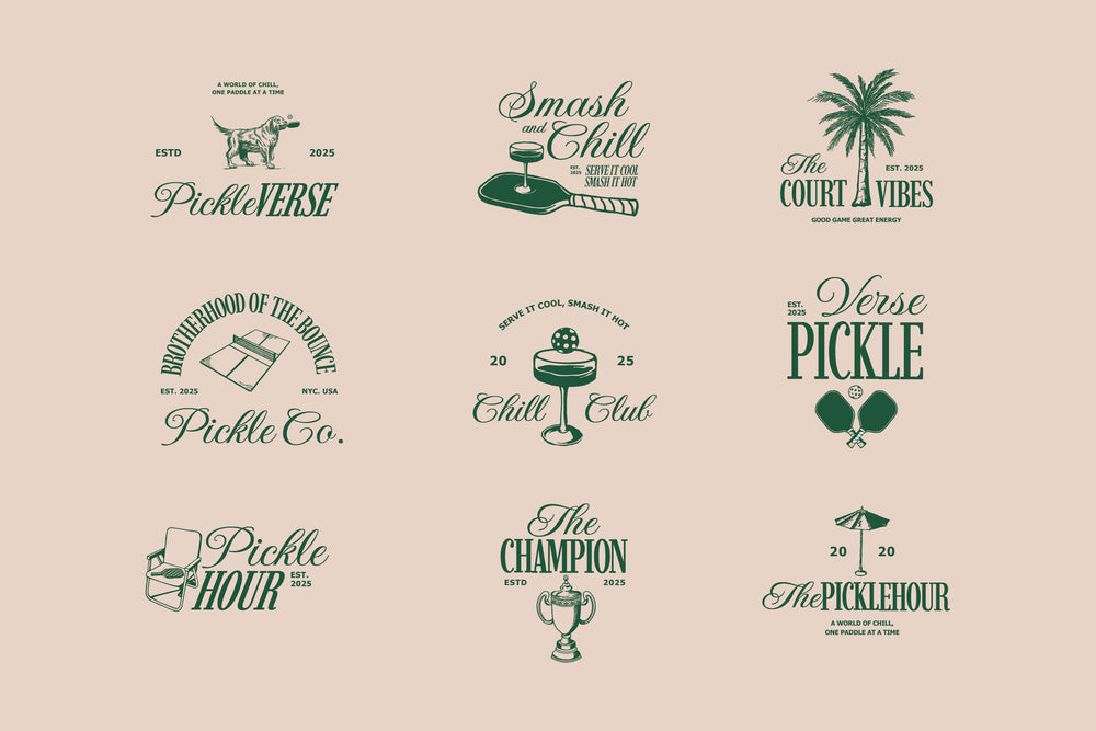 Pickleball Graphic by Skilline Supply Co