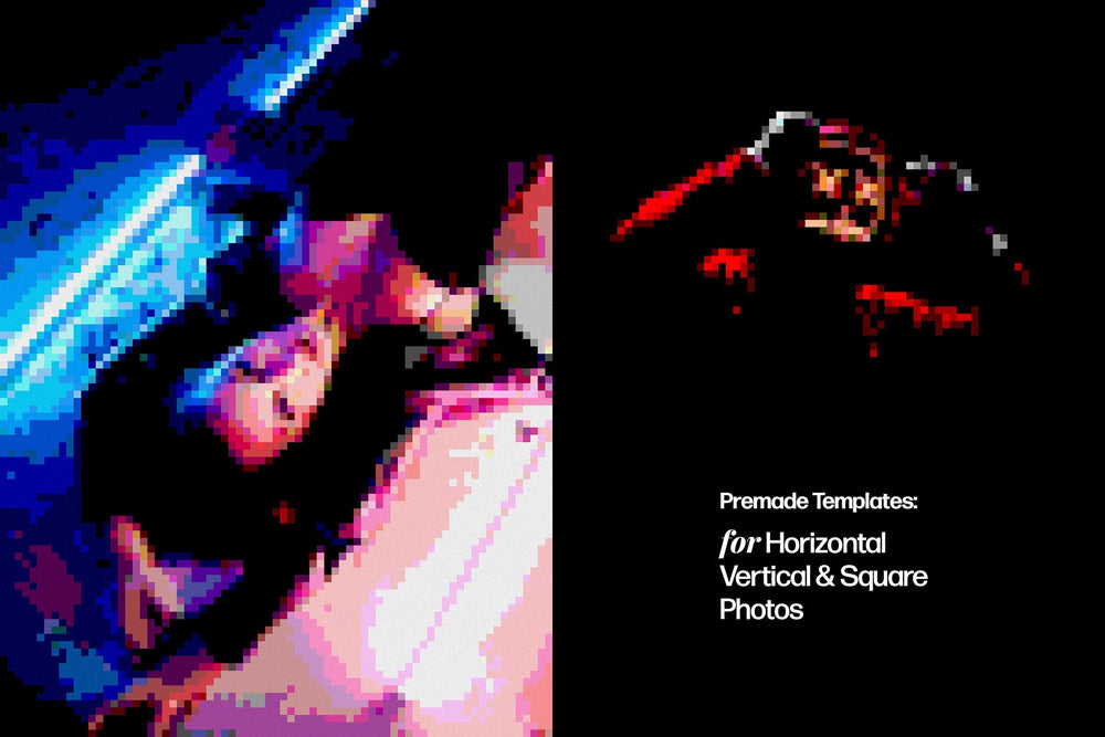 Acid Pixel Art Effect by Pixelbuddha