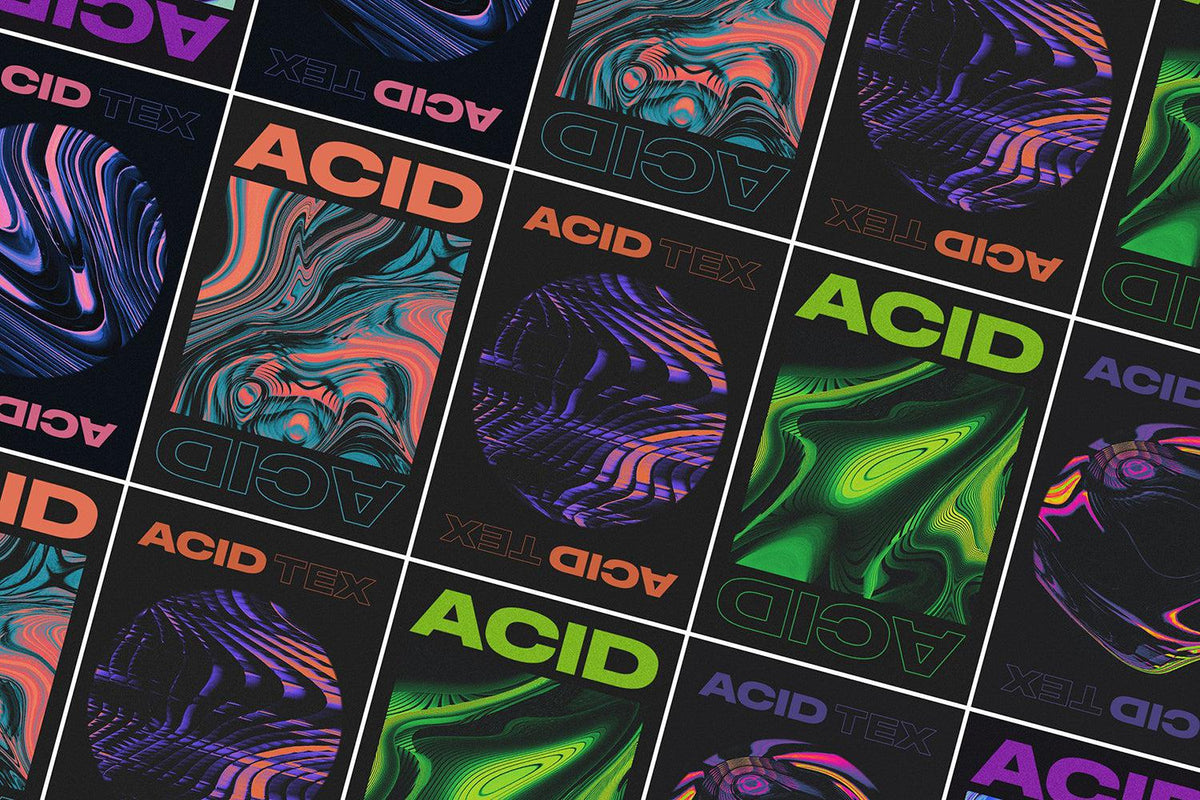 ACID Surreal Textures by Designessense