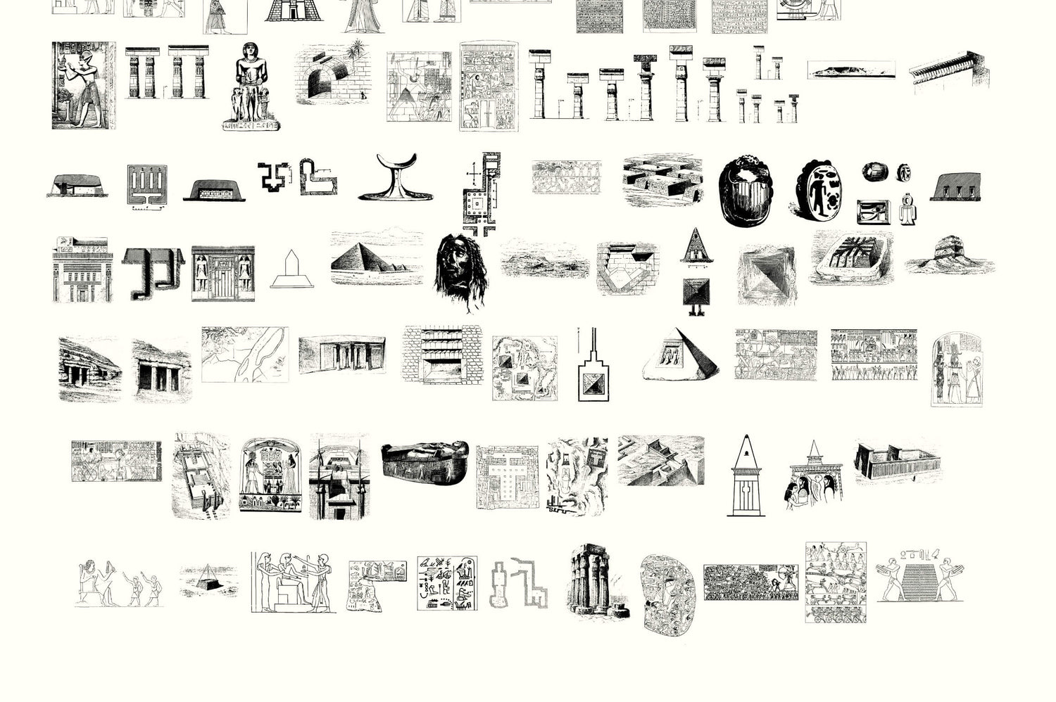 Ancient Egypt Illustrations by Nomad Visuals