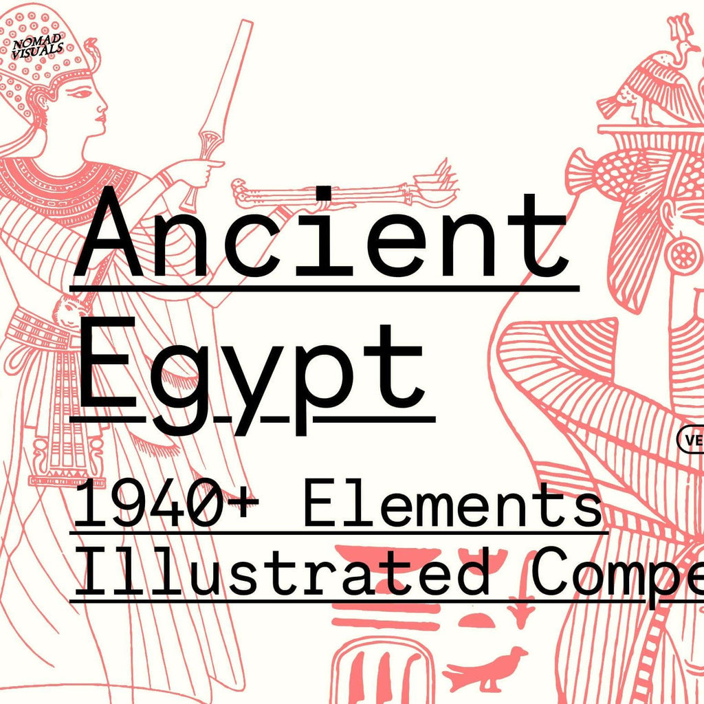 Ancient Egypt Illustrations by Nomad Visuals
