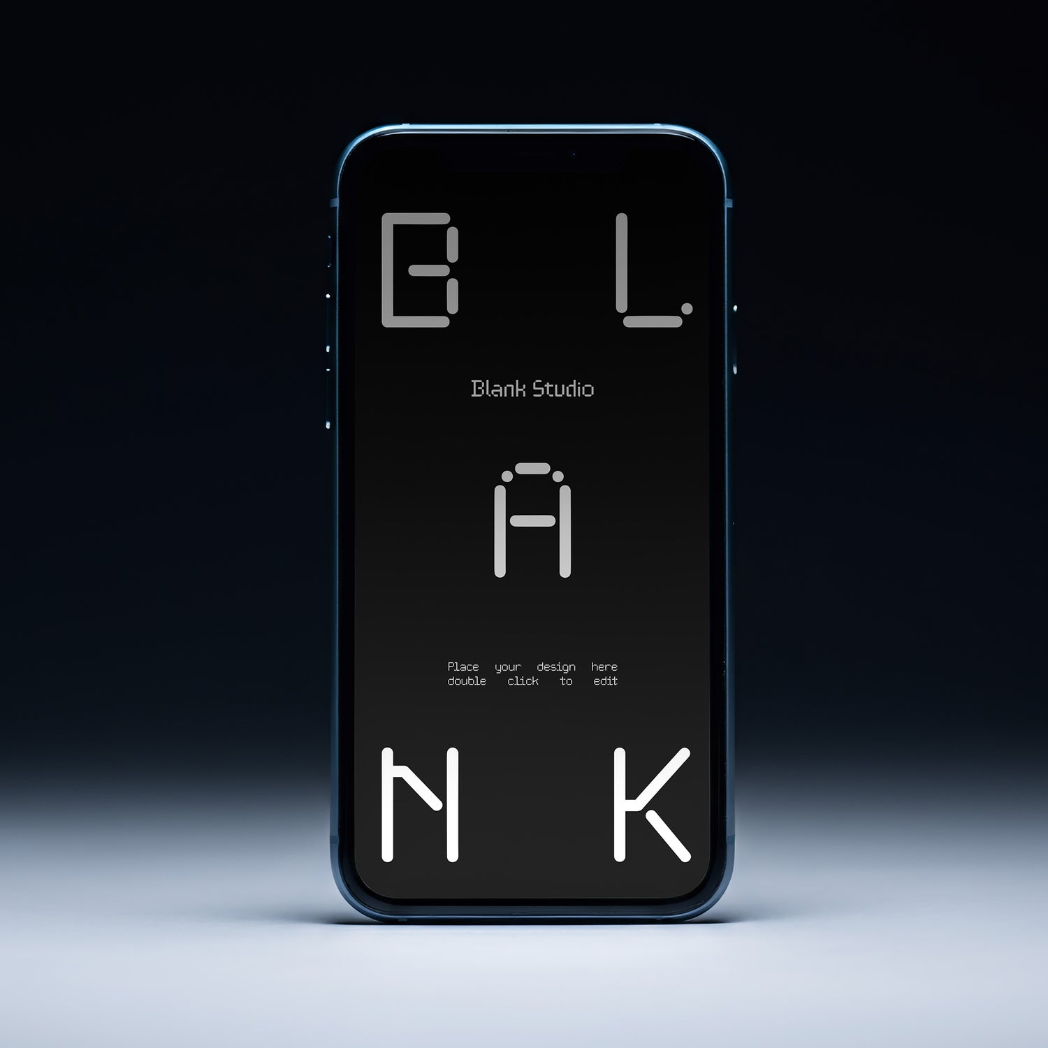 Atmospheric Tech Display Mockup by Blank Studio