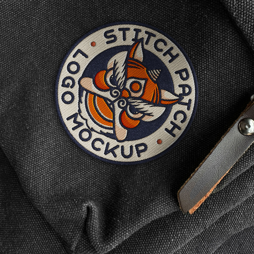 Backpack Patch Mockup by Pixelbuddha