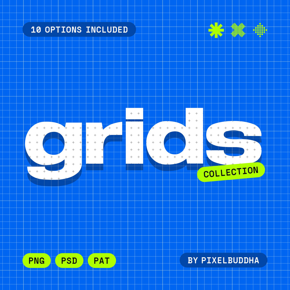 Basic Grids Collection by Pixelbuddha