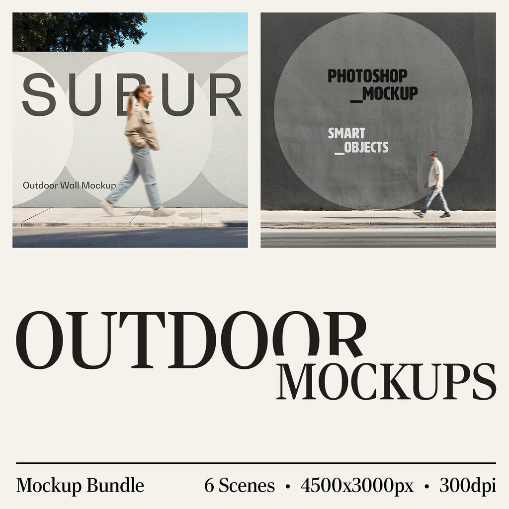 Billboard Advertising Mockup Bundle by Pixelbuddha
