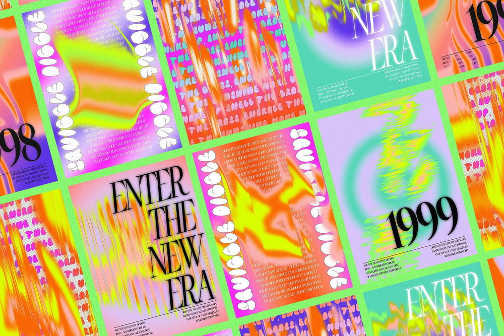 Bleached 90s Gradient Kit by angelainthefields