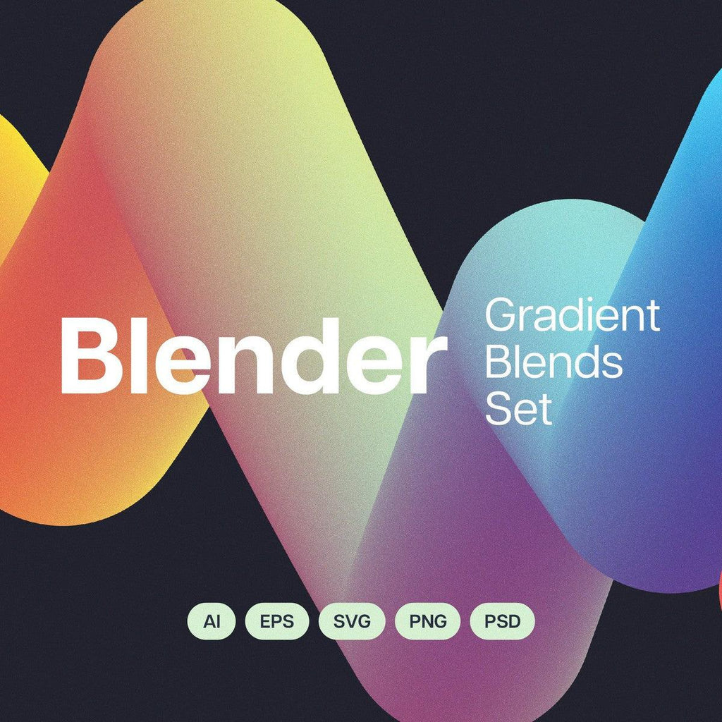 Blender: Gradient Blends Collection by Pixelbuddha