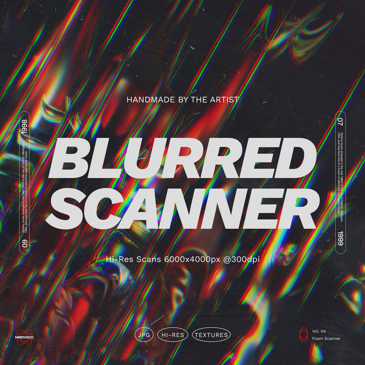 Blurred Scanner - Hi-Res Textures by Nomad Visuals