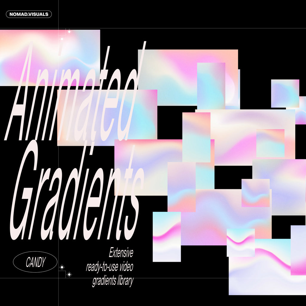 Candy - Animated Gradients Backgrounds by Nomad Visuals